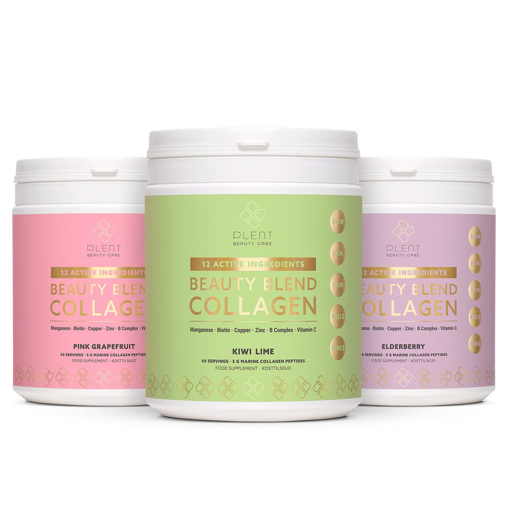 Plent Beauty Blend Collagen - Pink Grapefruit - 30 sachets